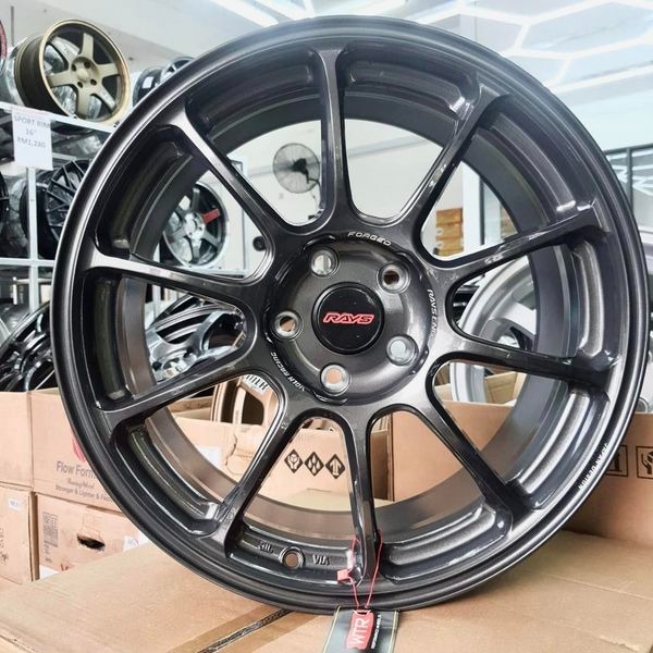 SPORT Rim ZE40 FLOW FORMING 18" MK7 MK8 PASSAT TT CIVIC ACCORD HRV CRV ...