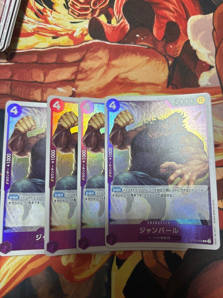 St10-009 Playset (4 cards) one piece tcg OPTCG op06 op07, Hobbies ...