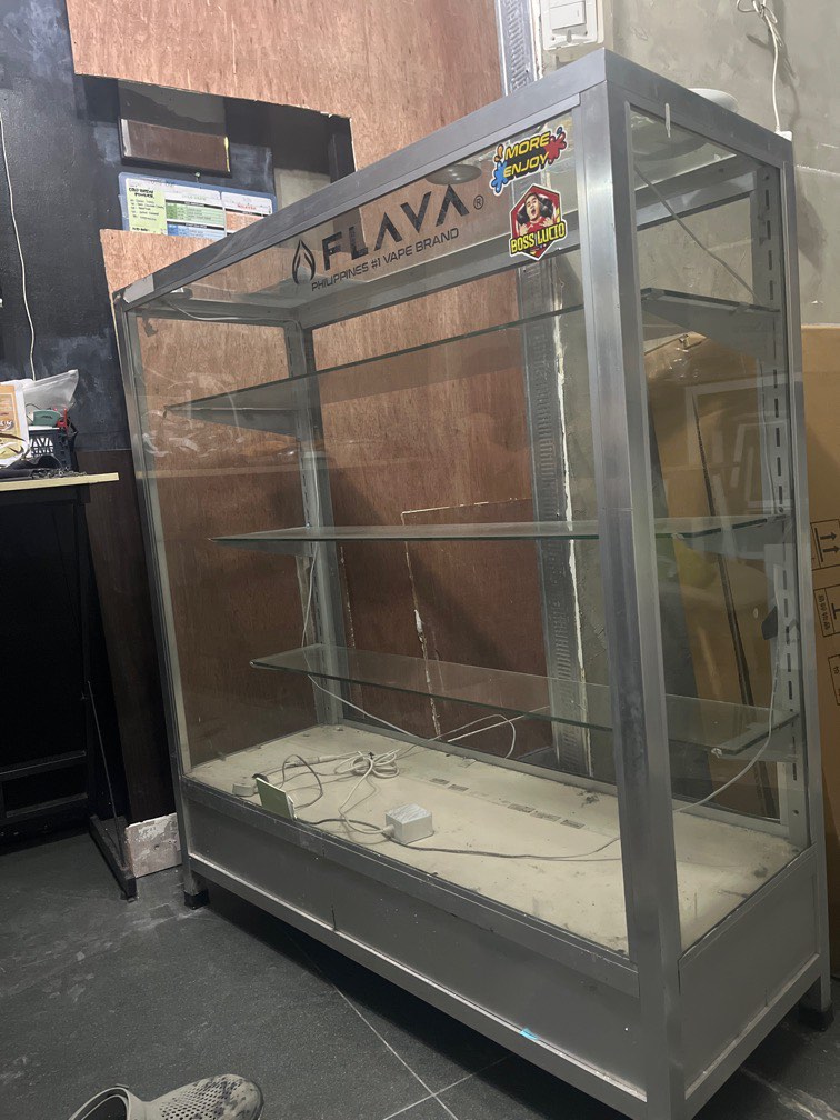 STANTE GLASS - no doors, Furniture & Home Living, Office Furniture ...