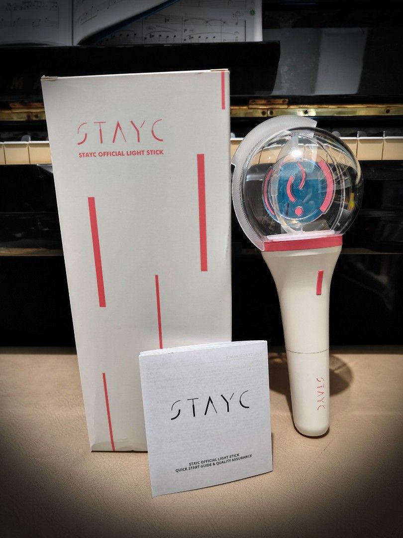 STAYC Official Light Stick, Hobbies & Toys, Memorabilia & Collectibles, K-Wave on Carousell