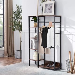 Daiso organisation rack, Furniture & Home Living, Home Improvement ...