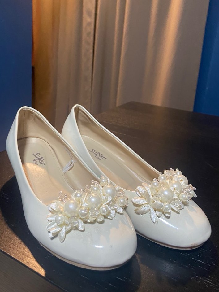 Sugar Kids- white formal sandals (Holy Communion shoes), Women's ...