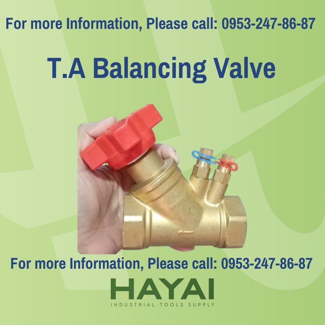 T.A Balancing Valve, Commercial & Industrial, Construction Tools ...