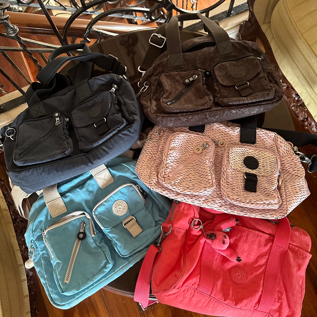 Take All Original Kipling Bags with Original Keychain and Sling (5 PCS ...