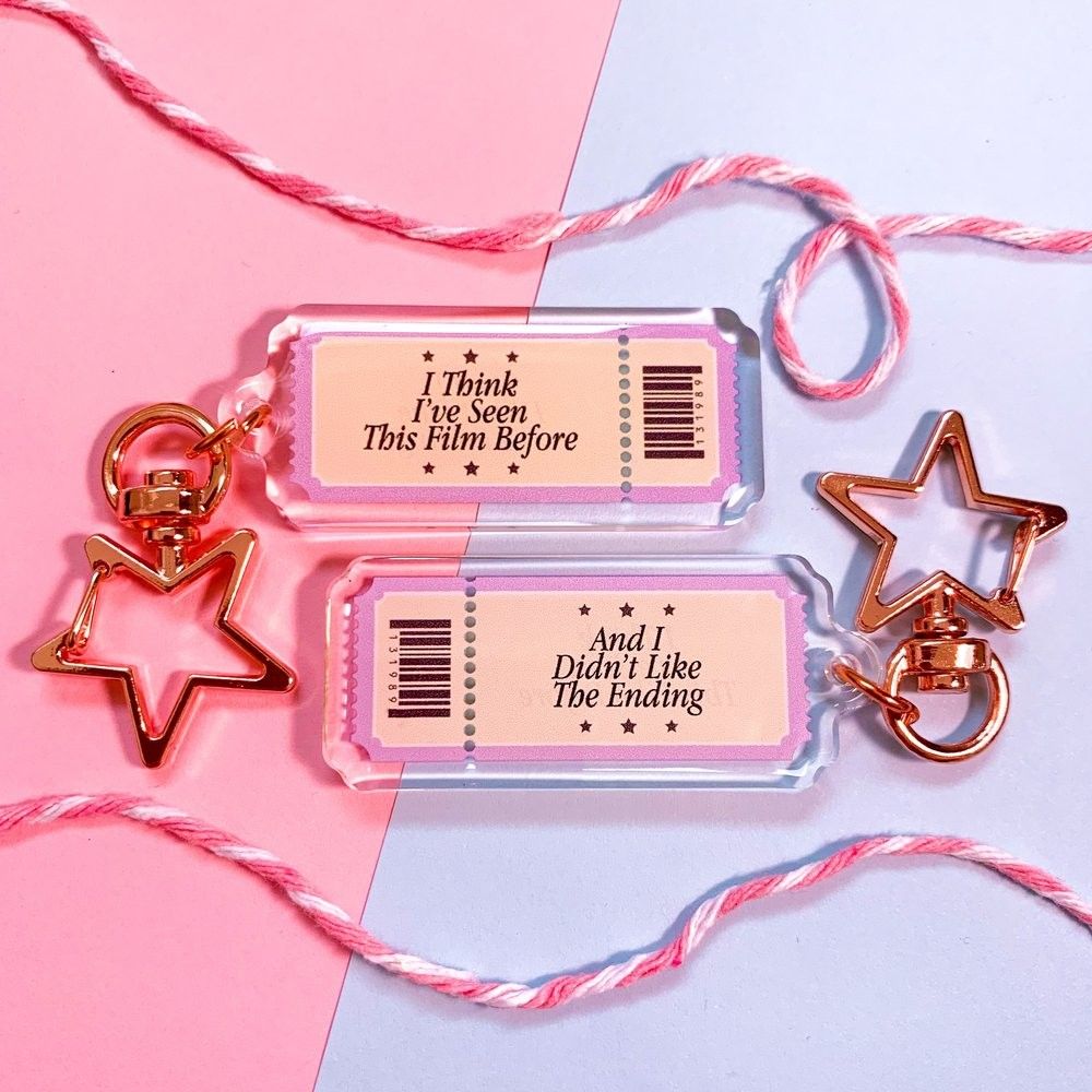 Taylor Swift Inspired Keychains, Women's Fashion, Watches & Accessories ...