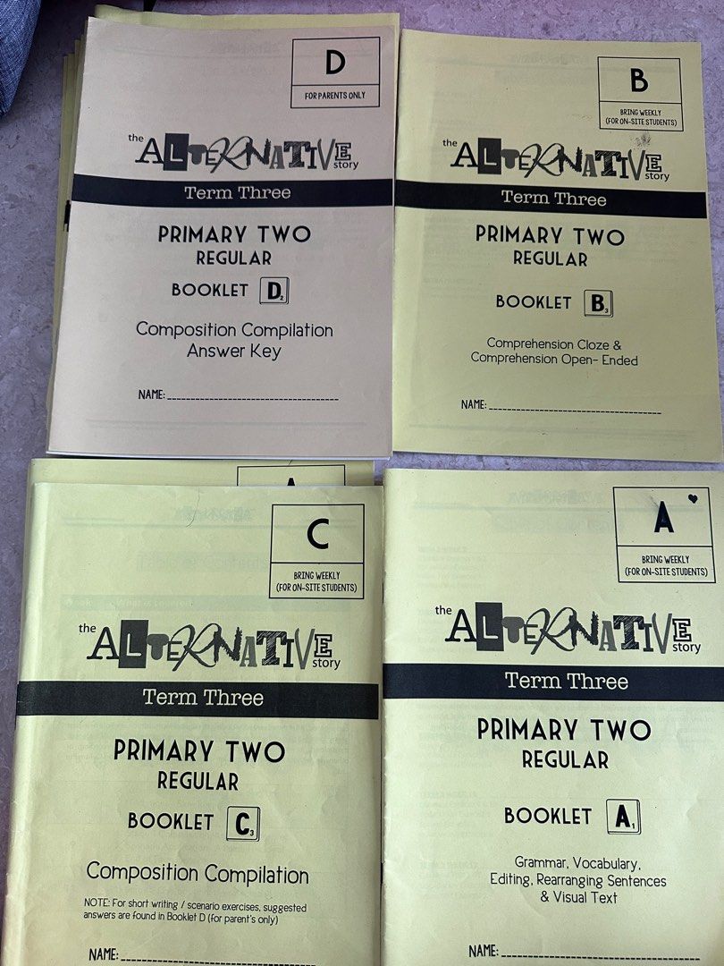 The Alternative Story P2 TAS English, Hobbies & Toys, Books & Magazines ...