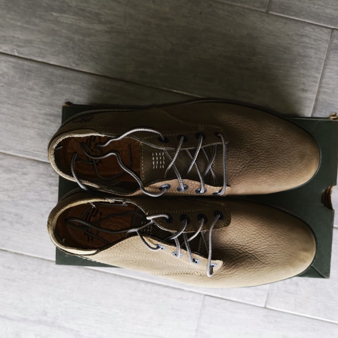 Timberland Cross Mark Oxford (medium grey), Men's Fashion, Footwear ...