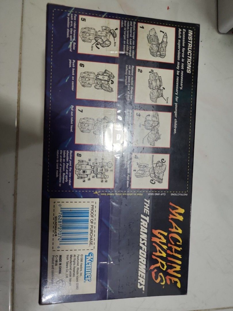 Transformers machine wars soundwave, Hobbies & Toys, Toys & Games on ...
