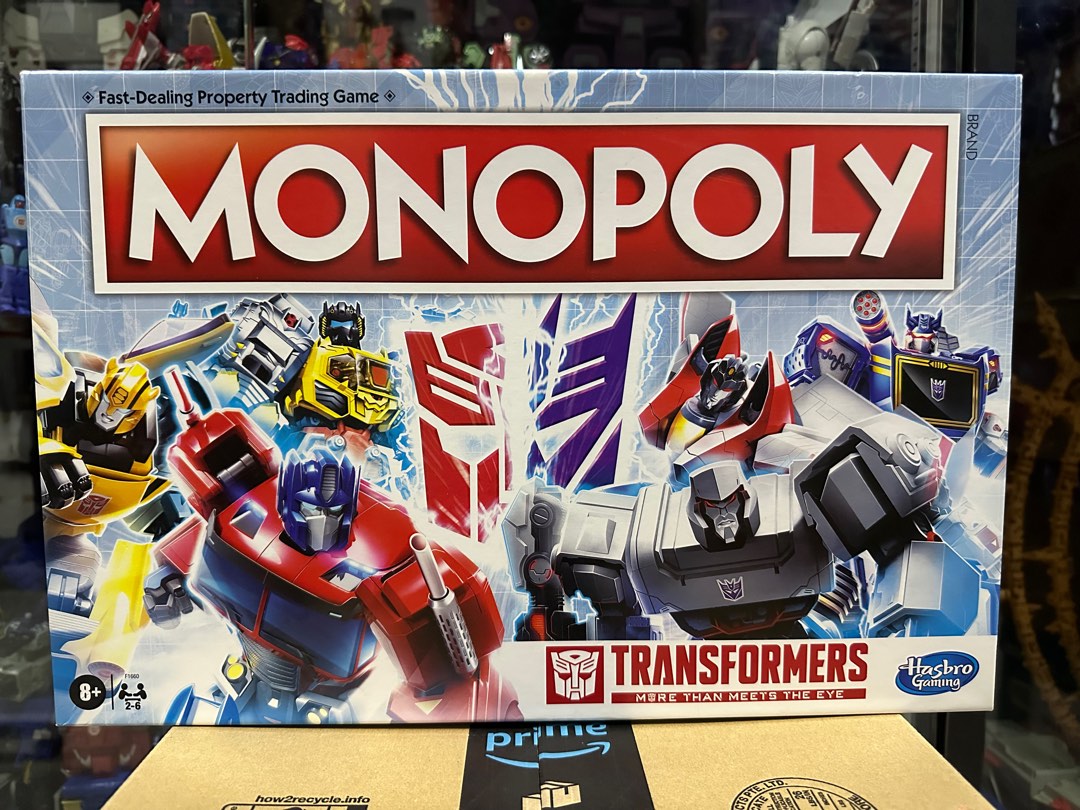 Transformers Monopoly, Hobbies & Toys, Toys & Games on Carousell