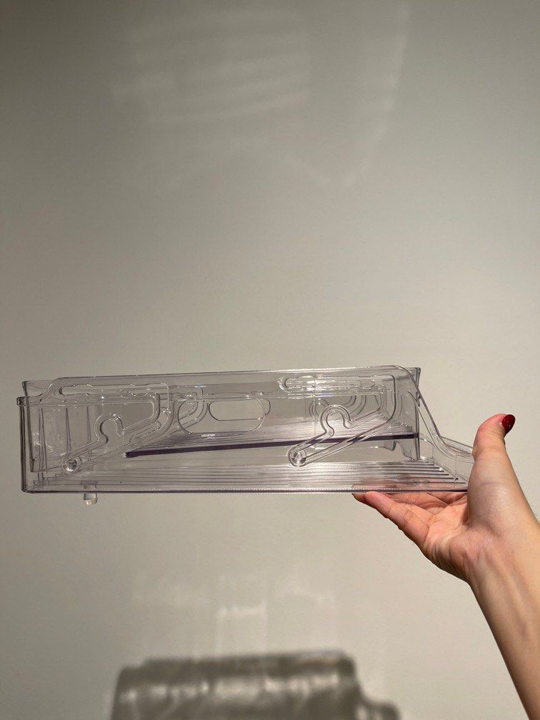 Transparent can storage and dispenser, Furniture & Home Living ...