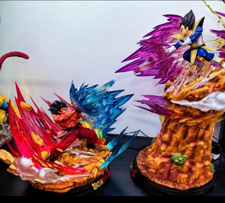 TSUME ART HQS GOKU KAIO-KEN VS VEGETA GALICK GUN TSUME DRAGON BALL ...
