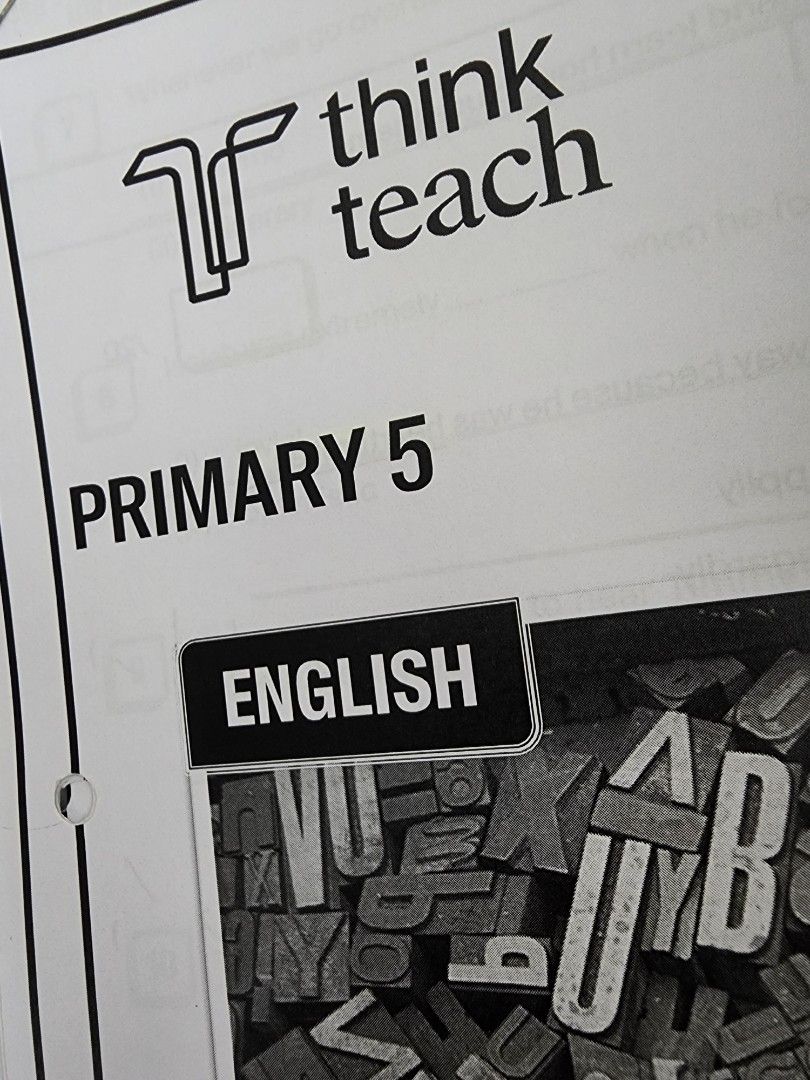 TTA think teach P5 English, Hobbies & Toys, Books & Magazines ...