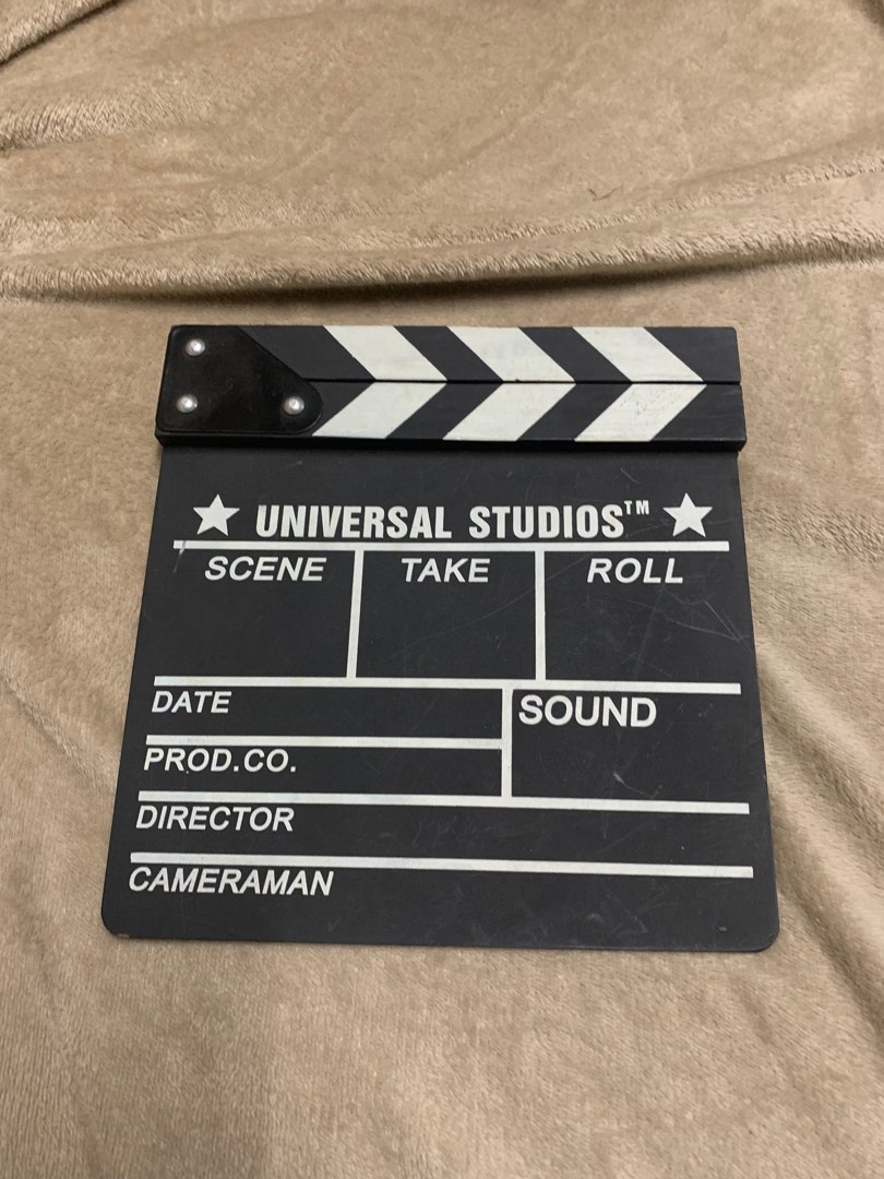 Universal Studios Park Original Clapper, Hobbies & Toys, Memorabilia ...
