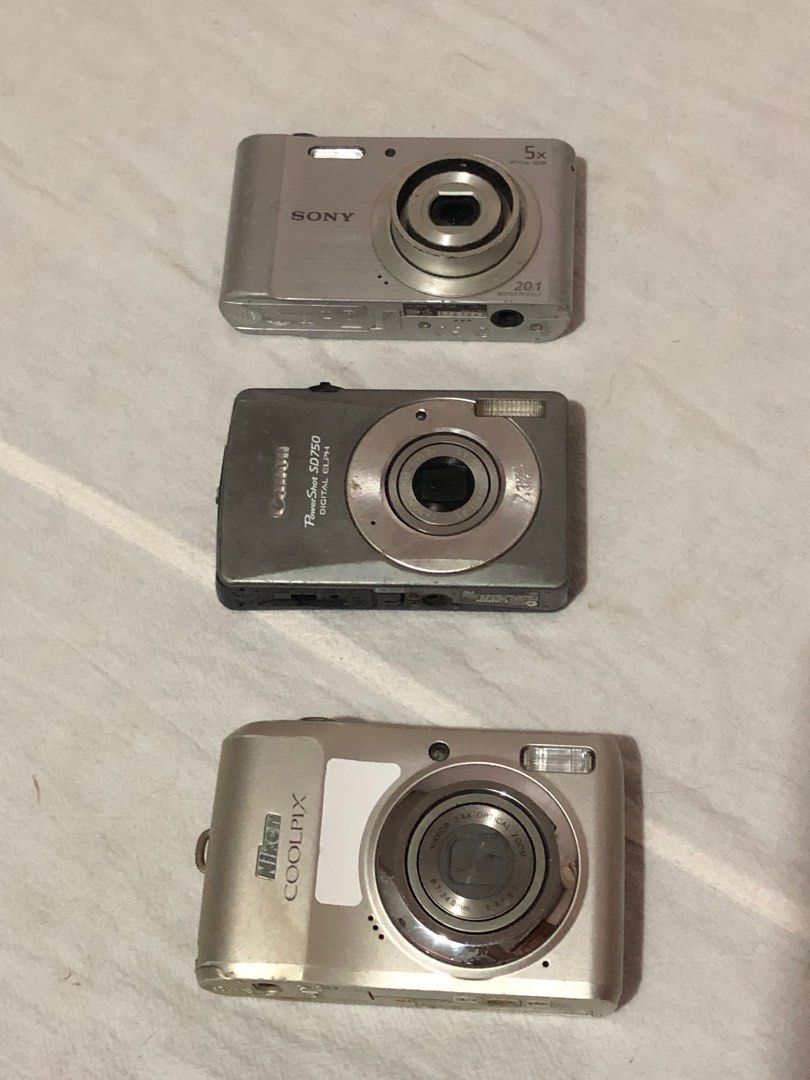 UNTESTED digicams, Photography, Cameras on Carousell