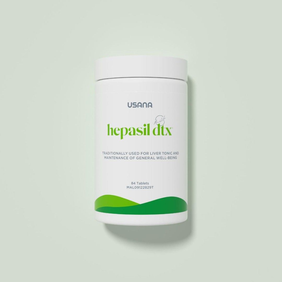 USANA® Hepasil DTX™ 肝脏宝, Health & Nutrition, Health Supplements ...