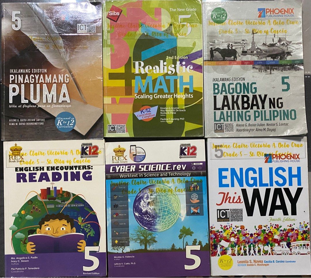 Used Grade 5 Books, Hobbies & Toys, Books & Magazines, Textbooks on ...