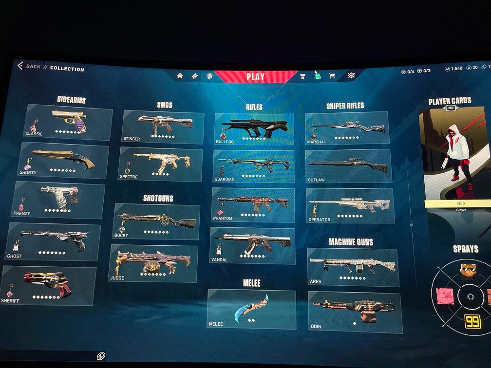 VALORANT STACKED ACC 64 PREM, Video Gaming, Video Games, Others on ...