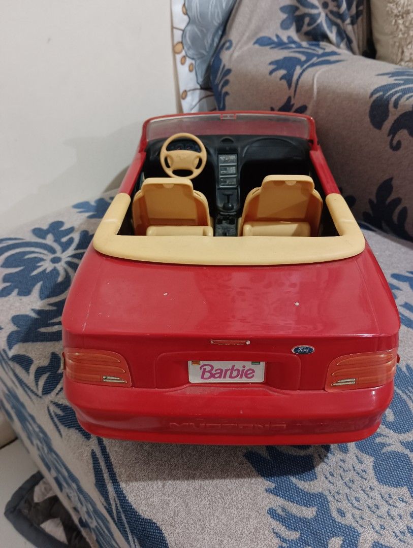 Vintage Barbie Car, Hobbies & Toys, Toys & Games on Carousell