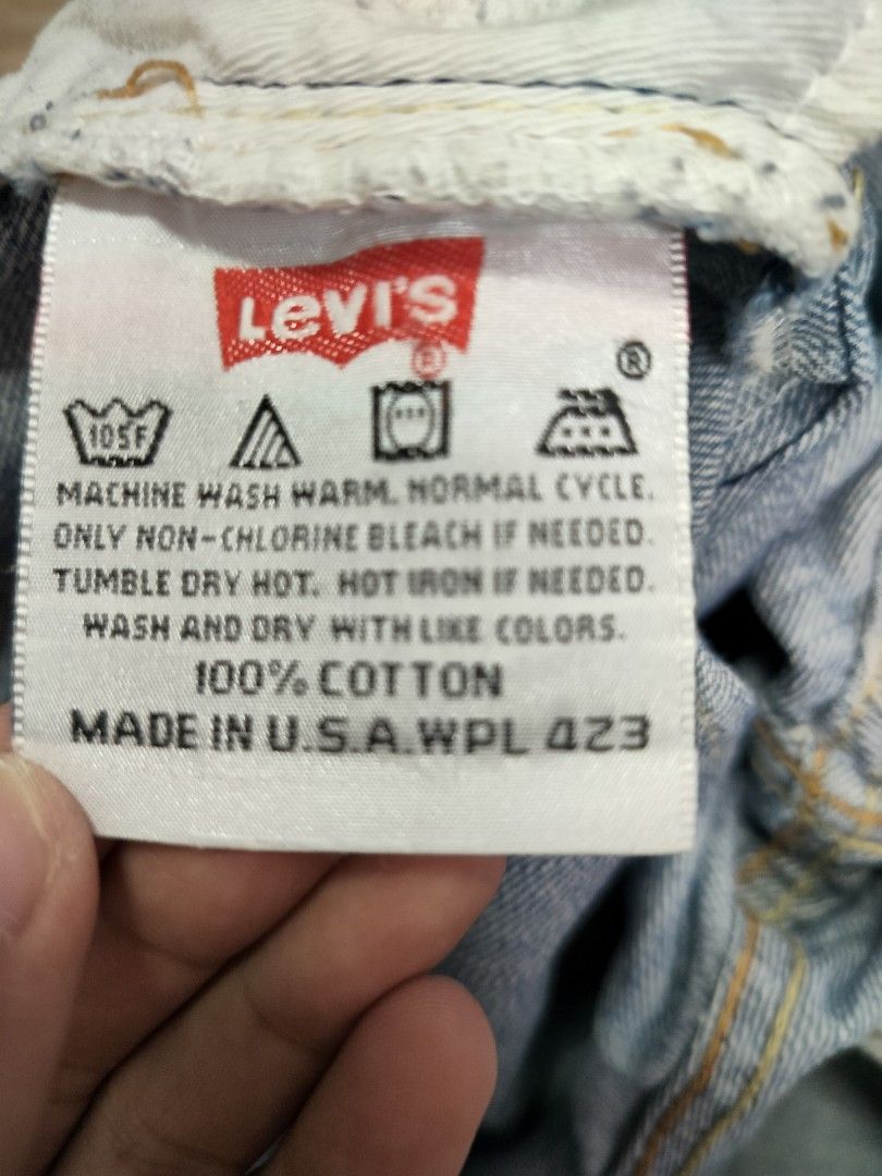 VINTAGE LEVI'S 503 DENIM PANTS (DATED 1996 / MADE IN USA) | VINTAGE ...