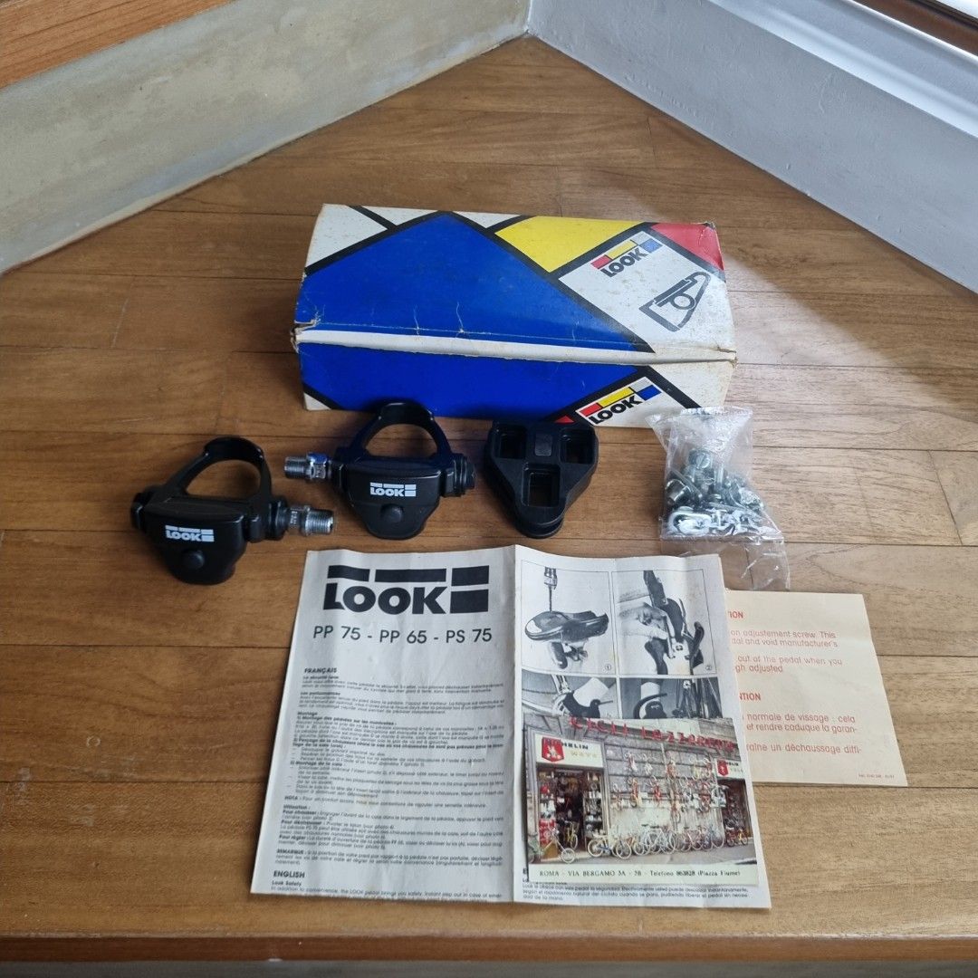 Vintage Look PP75 Pedals, Sports Equipment, Bicycles & Parts, Parts ...