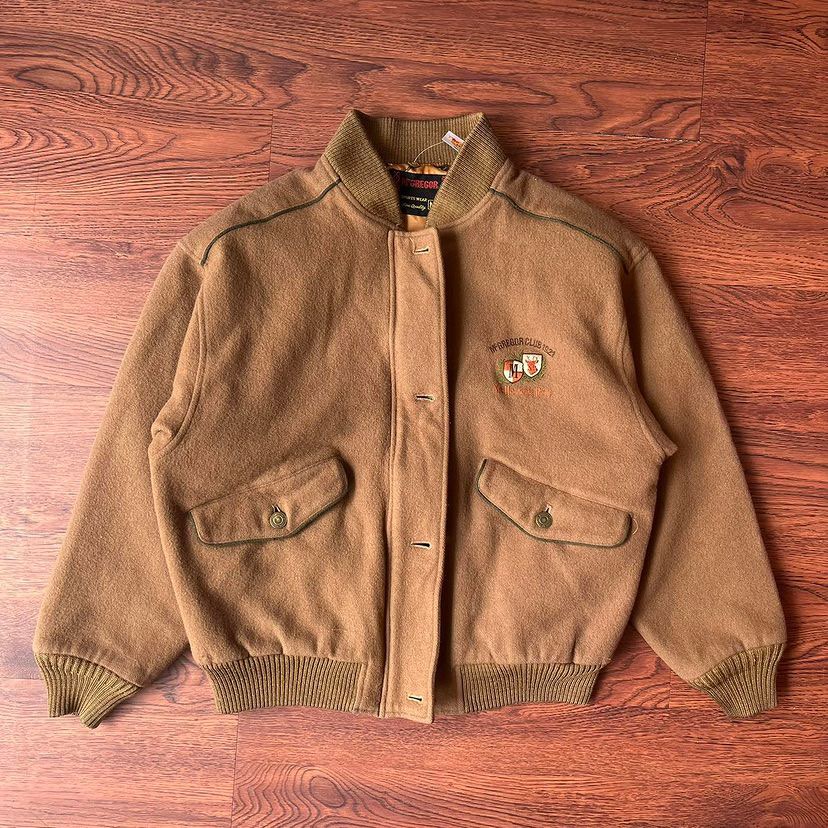 Vintage McGregor Wool Jacket, Men's Fashion, Coats, Jackets and ...