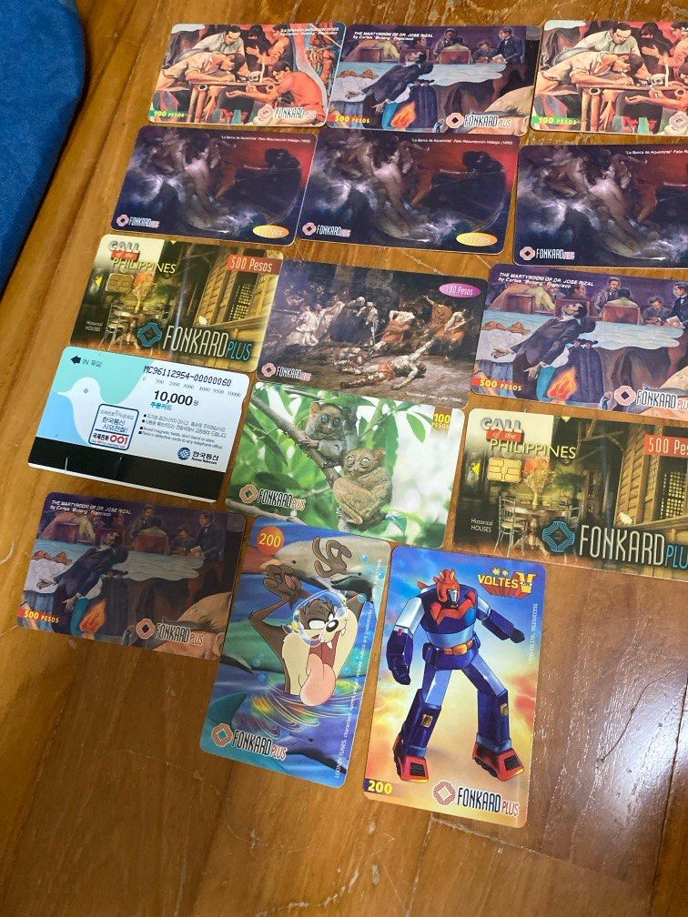 Vintage Philippines collectible cards phone cards, Hobbies & Toys ...