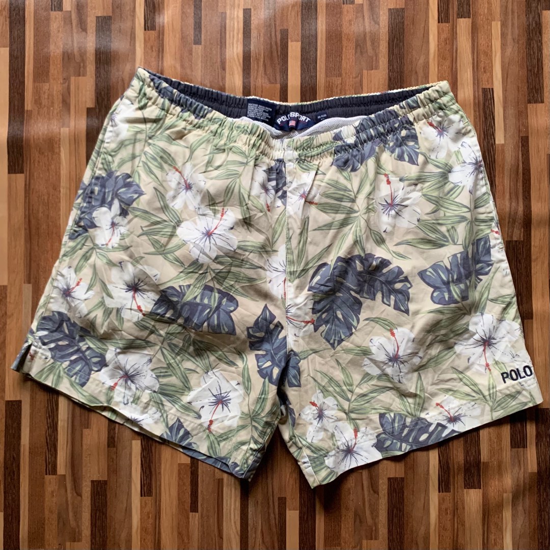 Vintage Polo Sport Short Pant, Men's Fashion, Bottoms, Shorts on Carousell