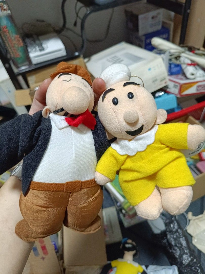 Vintage Popeye Plush set, Hobbies & Toys, Toys & Games on Carousell