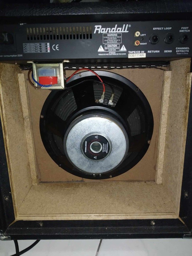 Vintage Randall 1x12 Guitar Amplifier Model RX-30D, Audio, Soundbars ...