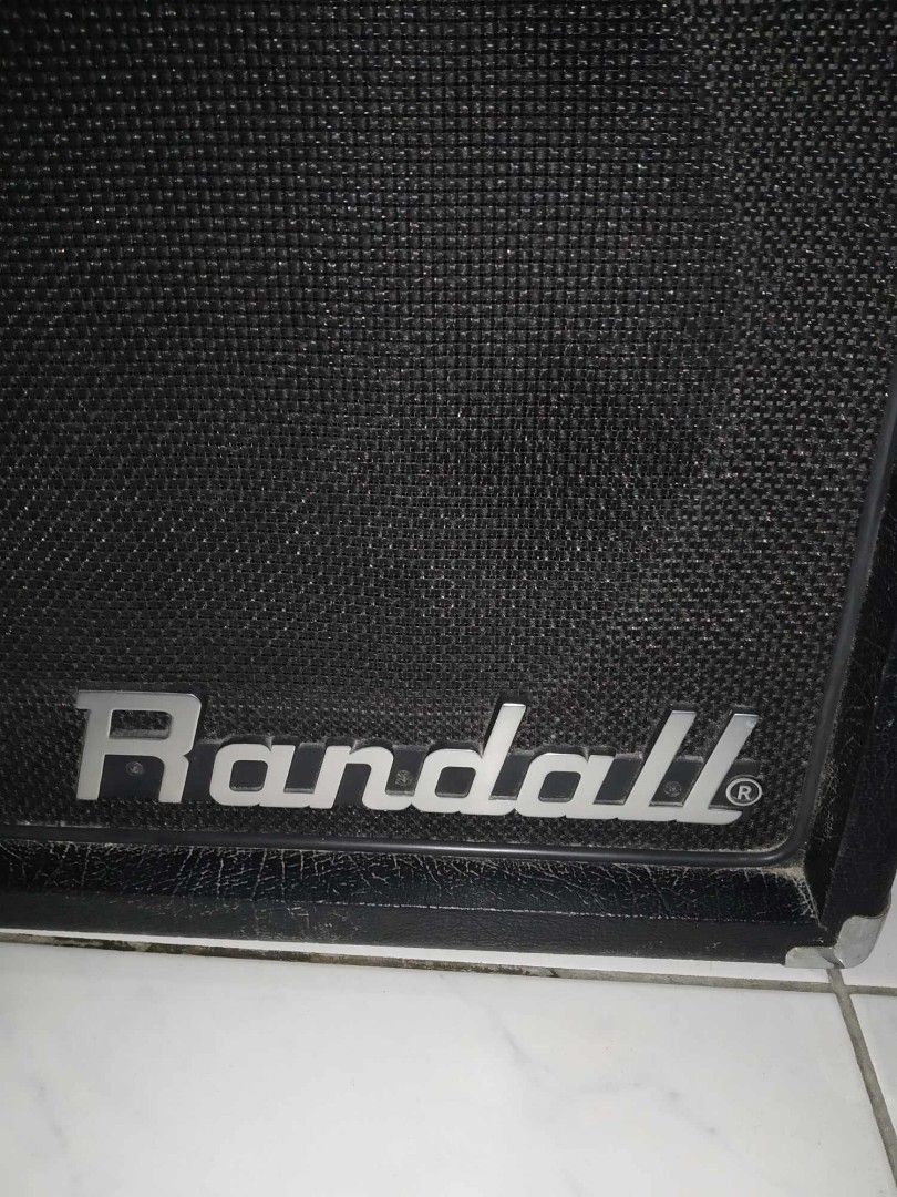 Vintage Randall 1x12 Guitar Amplifier Model RX-30D, Audio, Soundbars ...