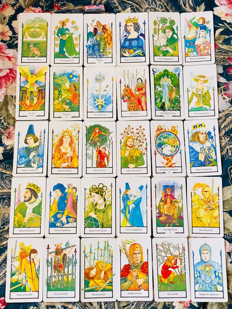 Vintage Rare 1990 Tarot of the Old Path 850, Hobbies & Toys ...