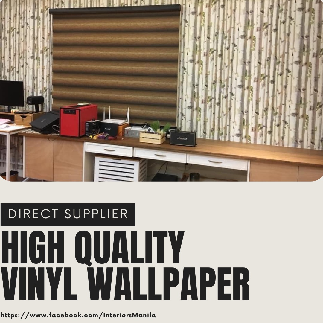 Vinyl Wallpapers, Furniture & Home Living, Home Decor, Wall Decor on ...