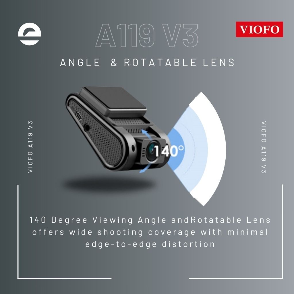 VIOFO A119 V3 2K DASHCAM/CAR CAMERA, Car Accessories, Accessories on ...