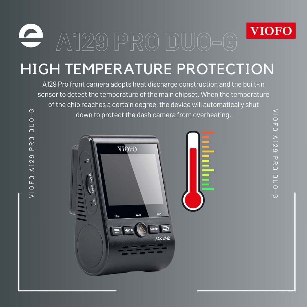 VIOFO A129 PRO DUO DASHCAM/CAR CAMERA, Car Accessories, Accessories on ...