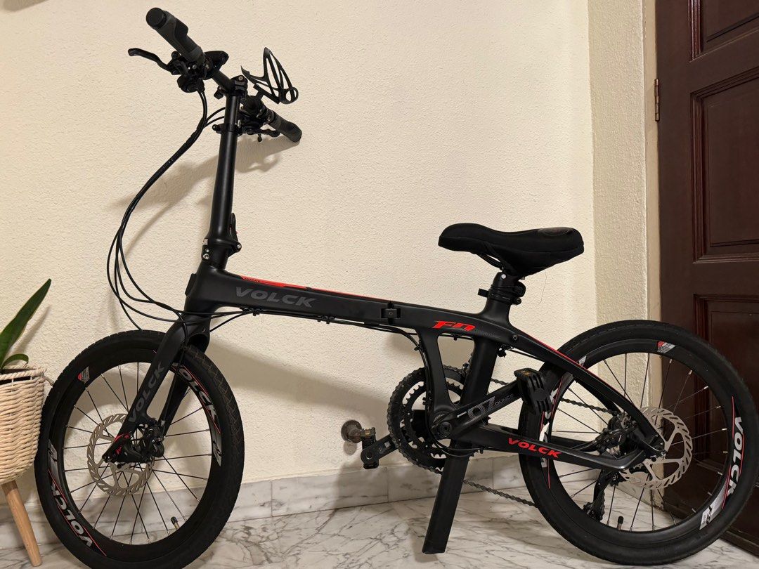 VOLCK Zeolite 22s Folding Bike, Sports Equipment, Bicycles & Parts ...