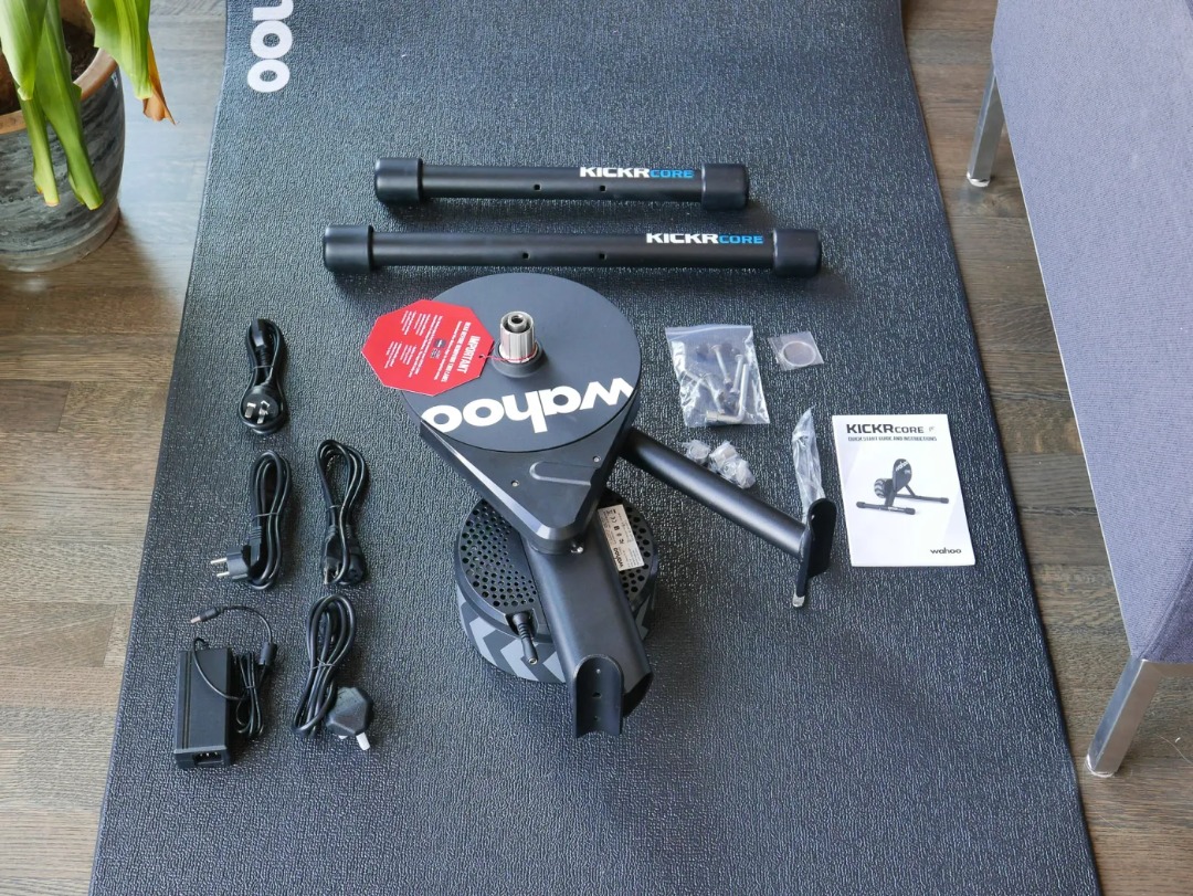 WAHOO KICKR CORE BIKE TRAINER SMART TRAINER FULLSET, Sports Equipment ...