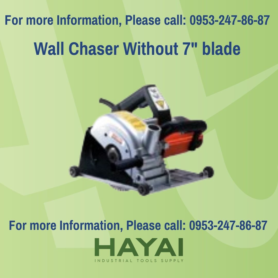 Wall Chaser Without 7" blade, Commercial & Industrial, Construction ...