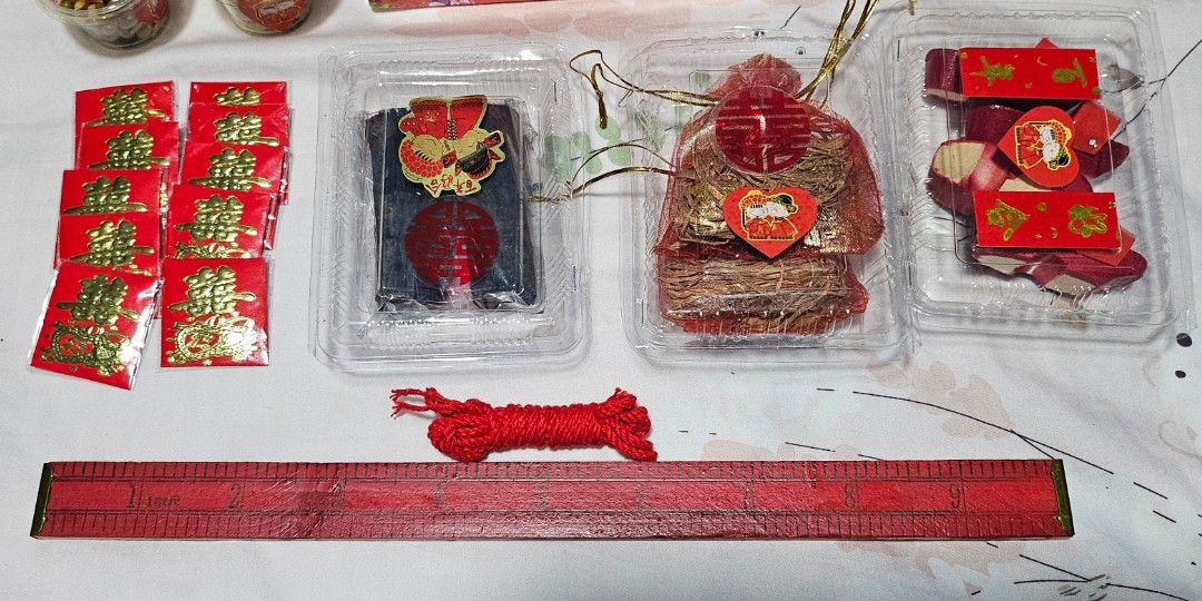 Wedding Guo Da Li Dowry Set | $10 ONLY!, Hobbies & Toys, Stationery ...