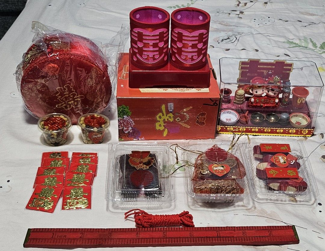 Wedding Guo Da Li Dowry Set | $10 ONLY!, Hobbies & Toys, Stationery ...