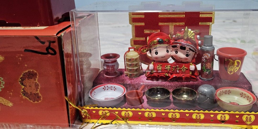 Wedding Guo Da Li Dowry Set | $10 ONLY!, Hobbies & Toys, Stationery ...