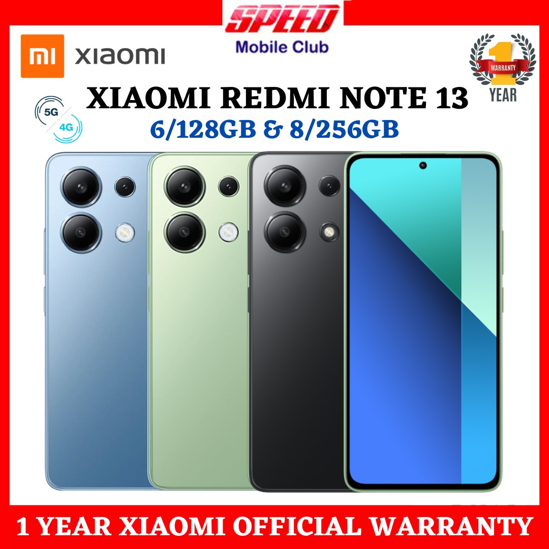 Xiaomi Redmi Note 13 5G 256GB Graphite Black, Mobile Phones & Gadgets ...