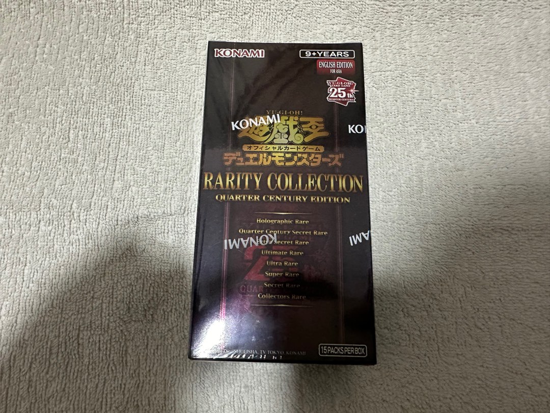 Yugioh TCG: Asia English Rarity Collection Quarter Century Edition, Hobbies & Toys, Toys & Games ...