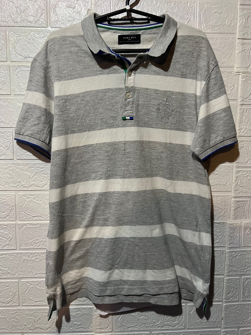 Zara man polo, Men's Fashion, Tops & Sets, Tshirts & Polo Shirts on ...