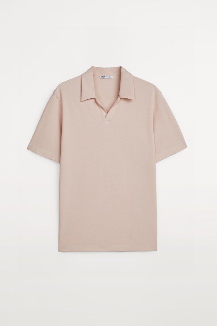 ZARA MEN polo shirt, Men's Fashion, Tops & Sets, Formal Shirts on Carousell