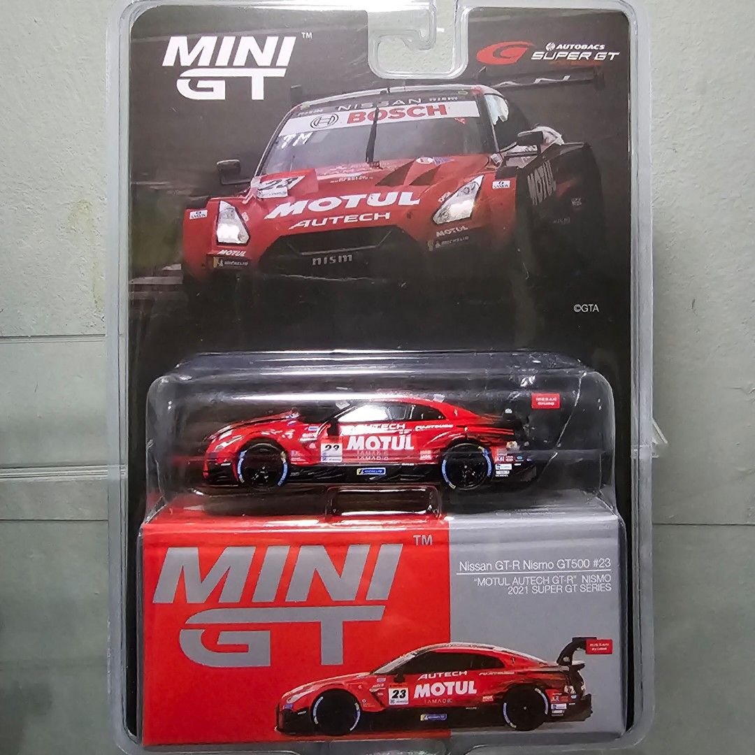 1/64 Mini GT Japan Exclusive Super GT Nissan GT-R Nismo GT500 #23 NISMO ...