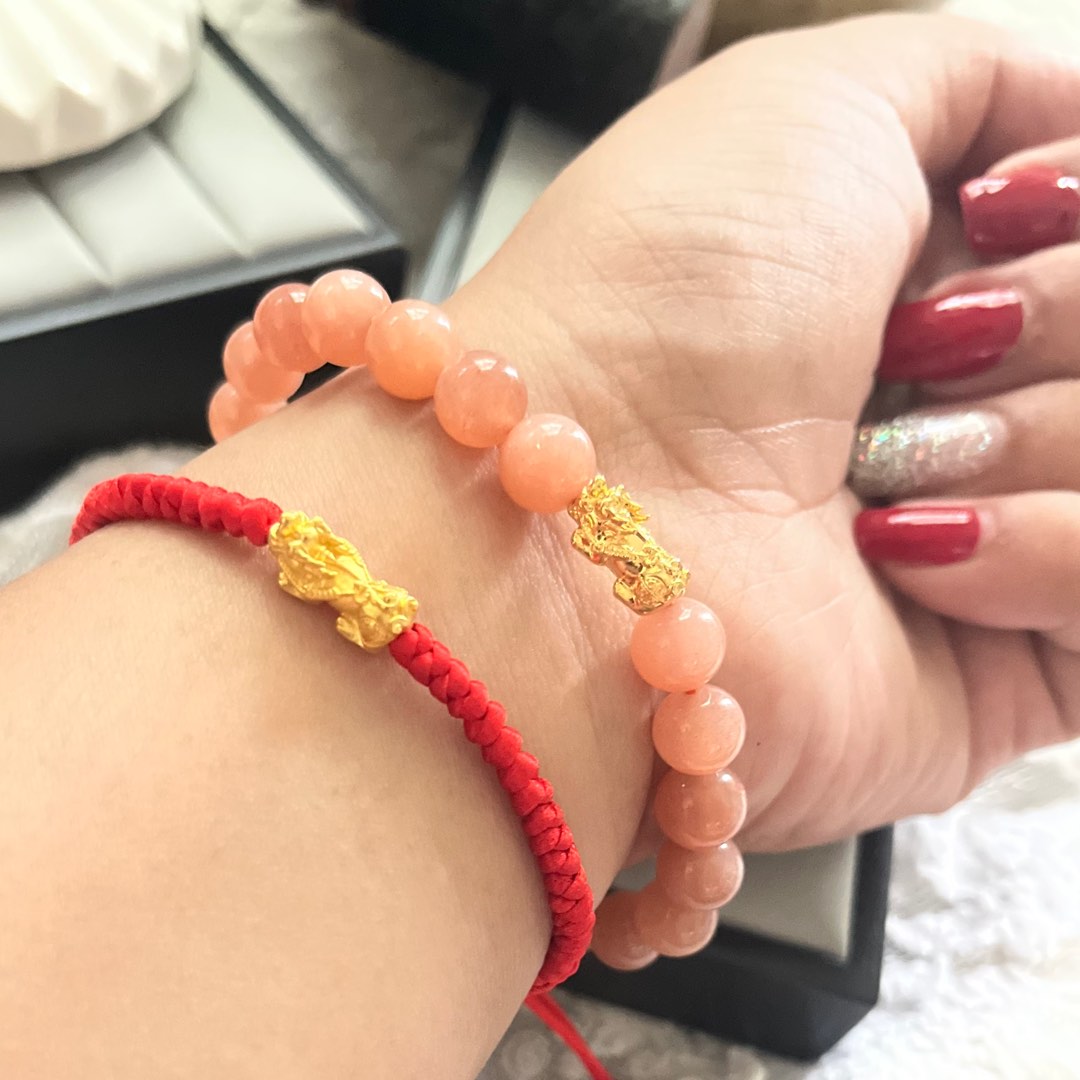 24K Piyao Money Catcher Bracelet, Women's Fashion, Jewelry & Organizers ...