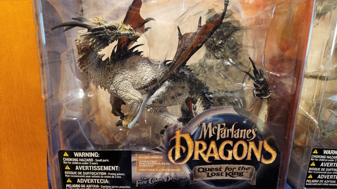 全新一套5隻 McFarlane Dragons Series 1 SET Komodo Clan DRAGON The Fire ...