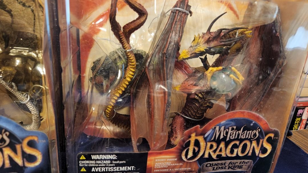 全新一套5隻 McFarlane Dragons Series 1 SET Komodo Clan DRAGON The Fire ...