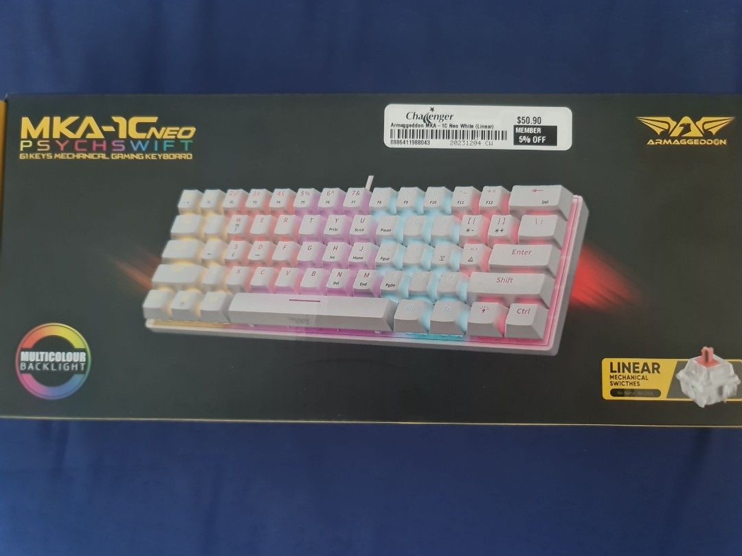 60% MKA-1C Neo Linear Keyboard, Computers & Tech, Parts & Accessories ...