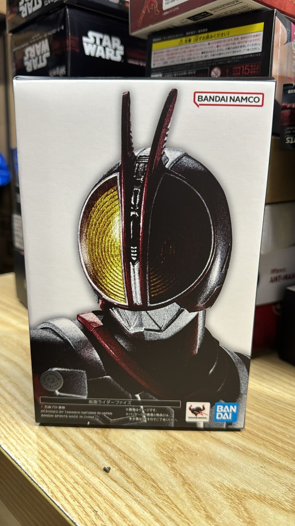 全新 Bandai S.H.Figuarts Shf Masked Rider Faiz 555 真骨雕 幪面超人, 興趣及遊戲, 玩具 ...